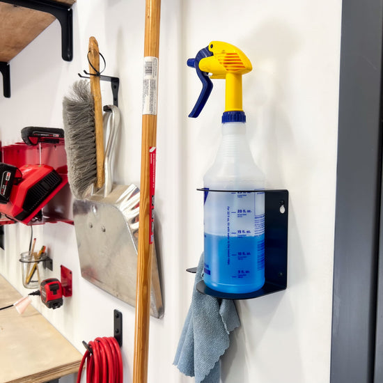 Spray Bottle w/ Rag Holder – Proper Tool Co.