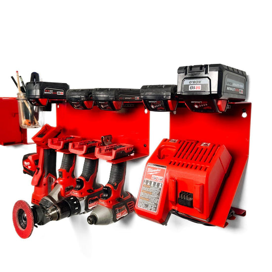 Milwaukee M18 Charger and Battery Mount – Proper Tool Co.